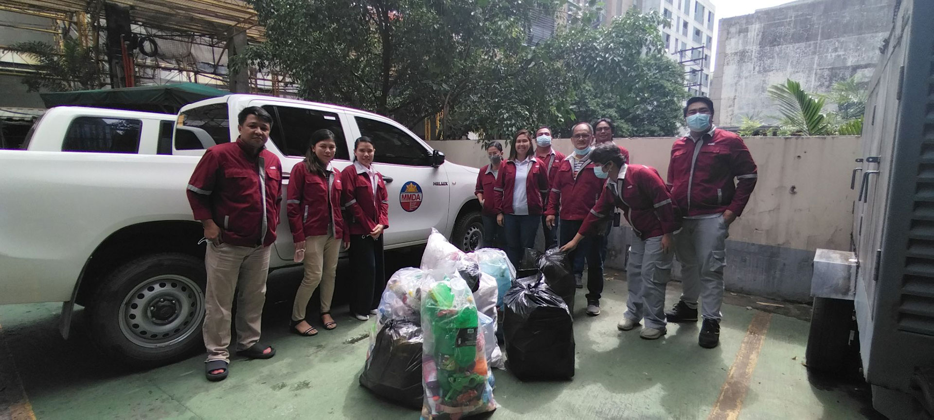 Plastic Collection Campaign of the Azbil Philippines Corporation’s Wealthy Working Committee ...